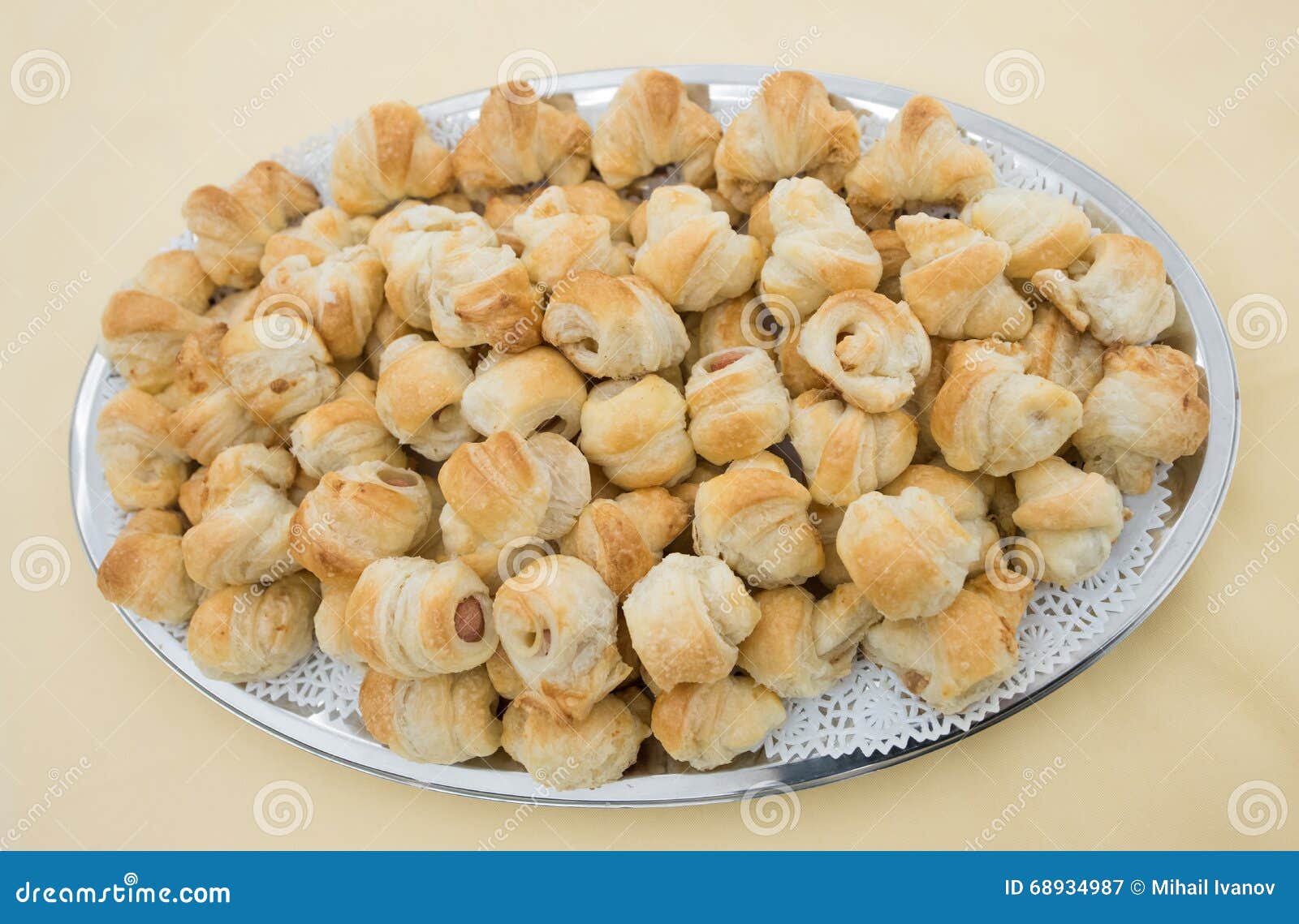 Different Types of Buns on a Oval Tray Stock Image - Image of food ...