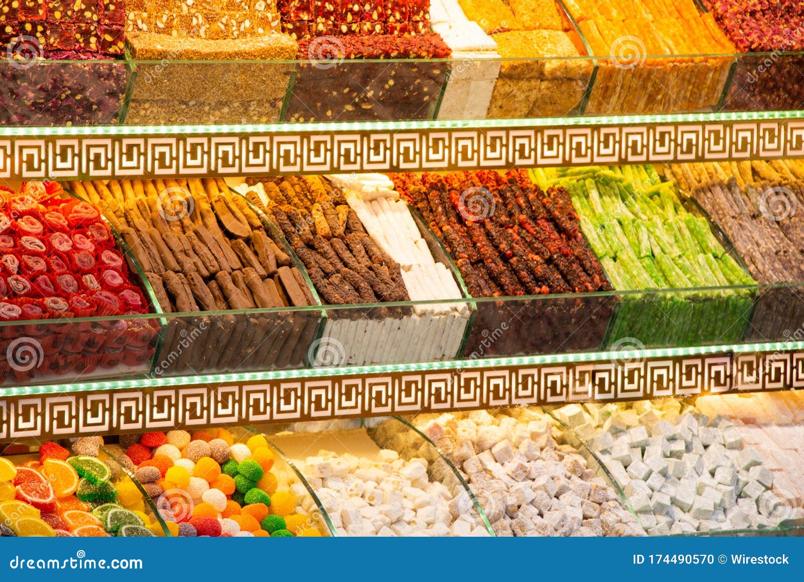 Different Types of Candies at the Store Stock Photo - Image of food ...