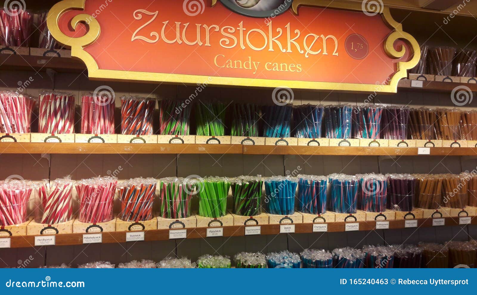 Different Types of Candy Canes Editorial Stock Photo - Image of canes ...