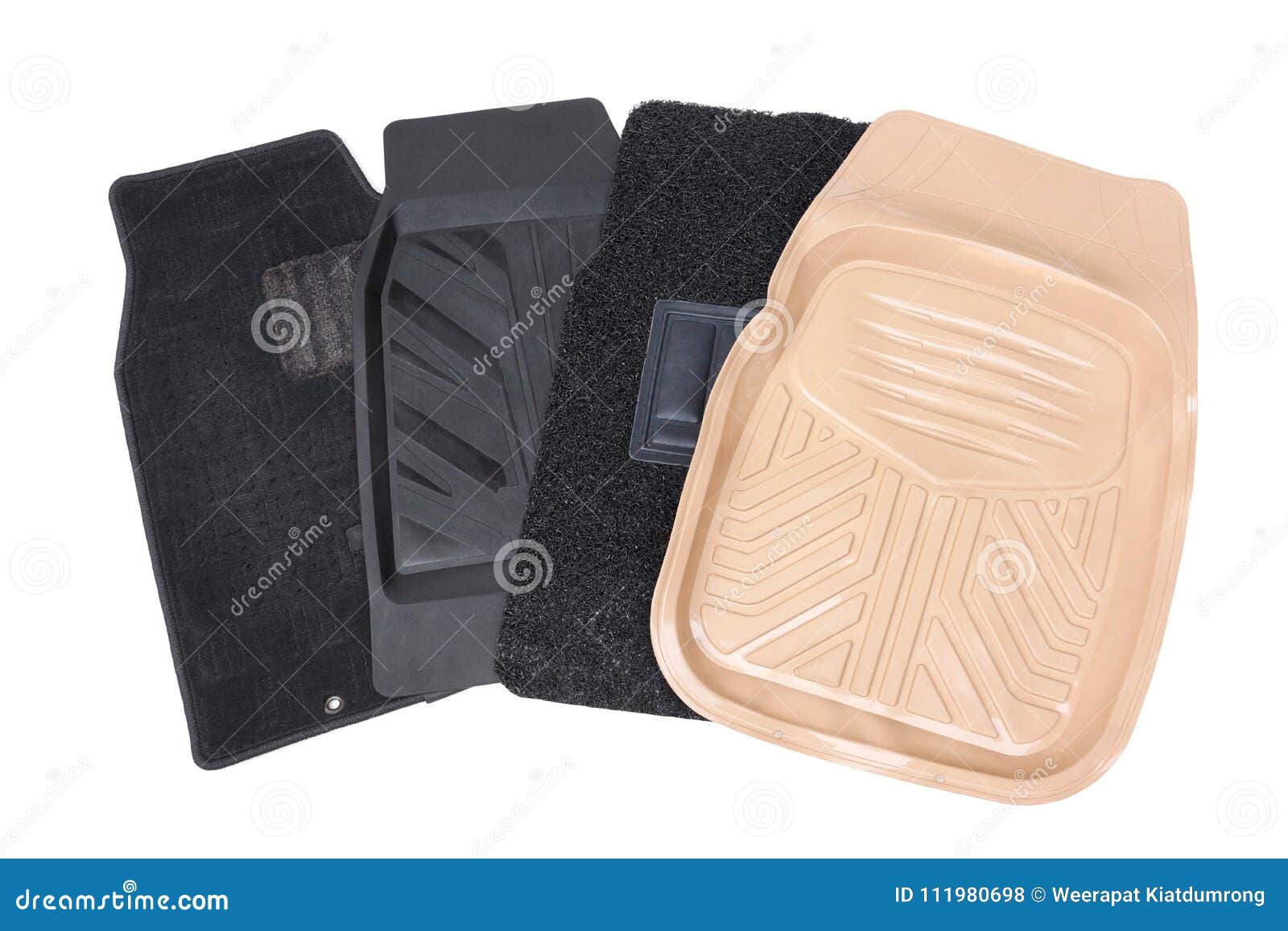 Different Types of Car Mats Stock Photo - Image of rubber, material ...