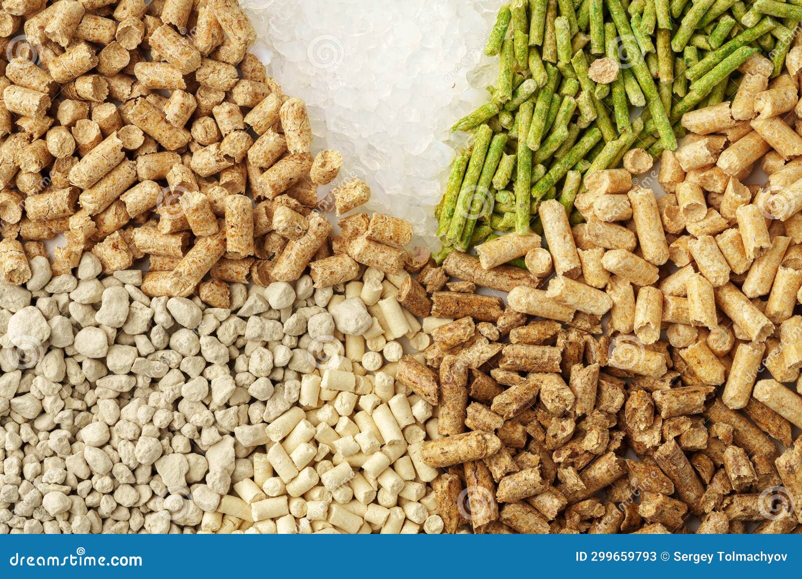 Different Types of Cat Litter Close Up Stock Image - Image of kitten ...