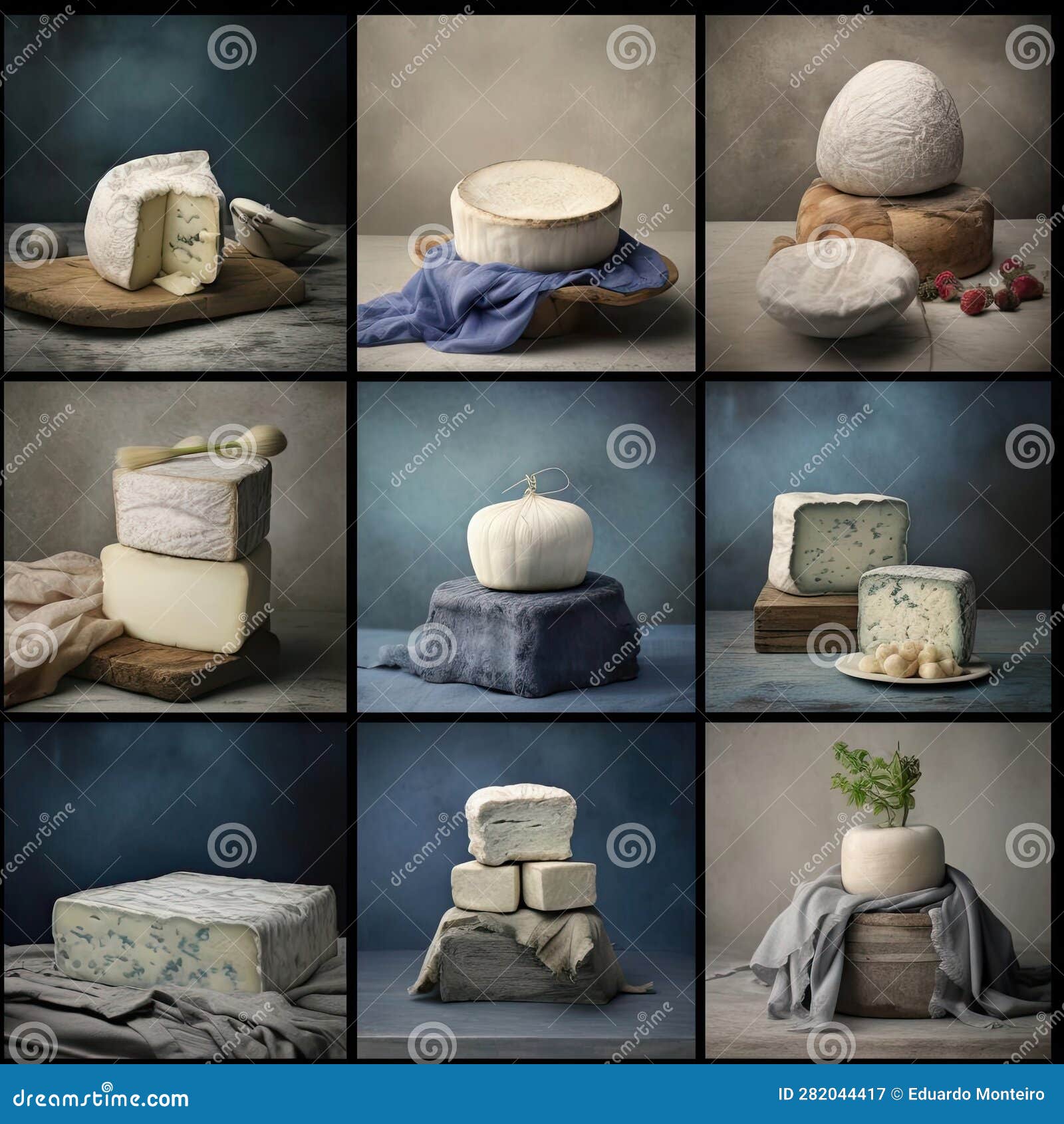 Different Types of Cheese from Around the World Stock Illustration ...