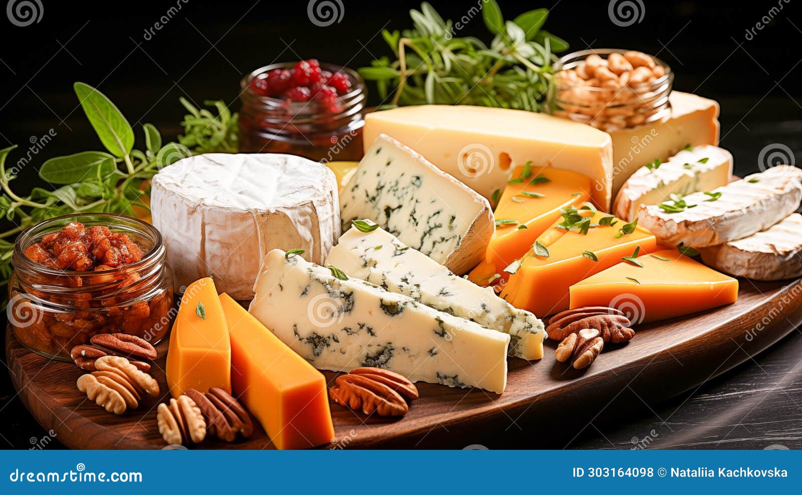 Different Types of the Cheeses Stock Illustration - Illustration of ...