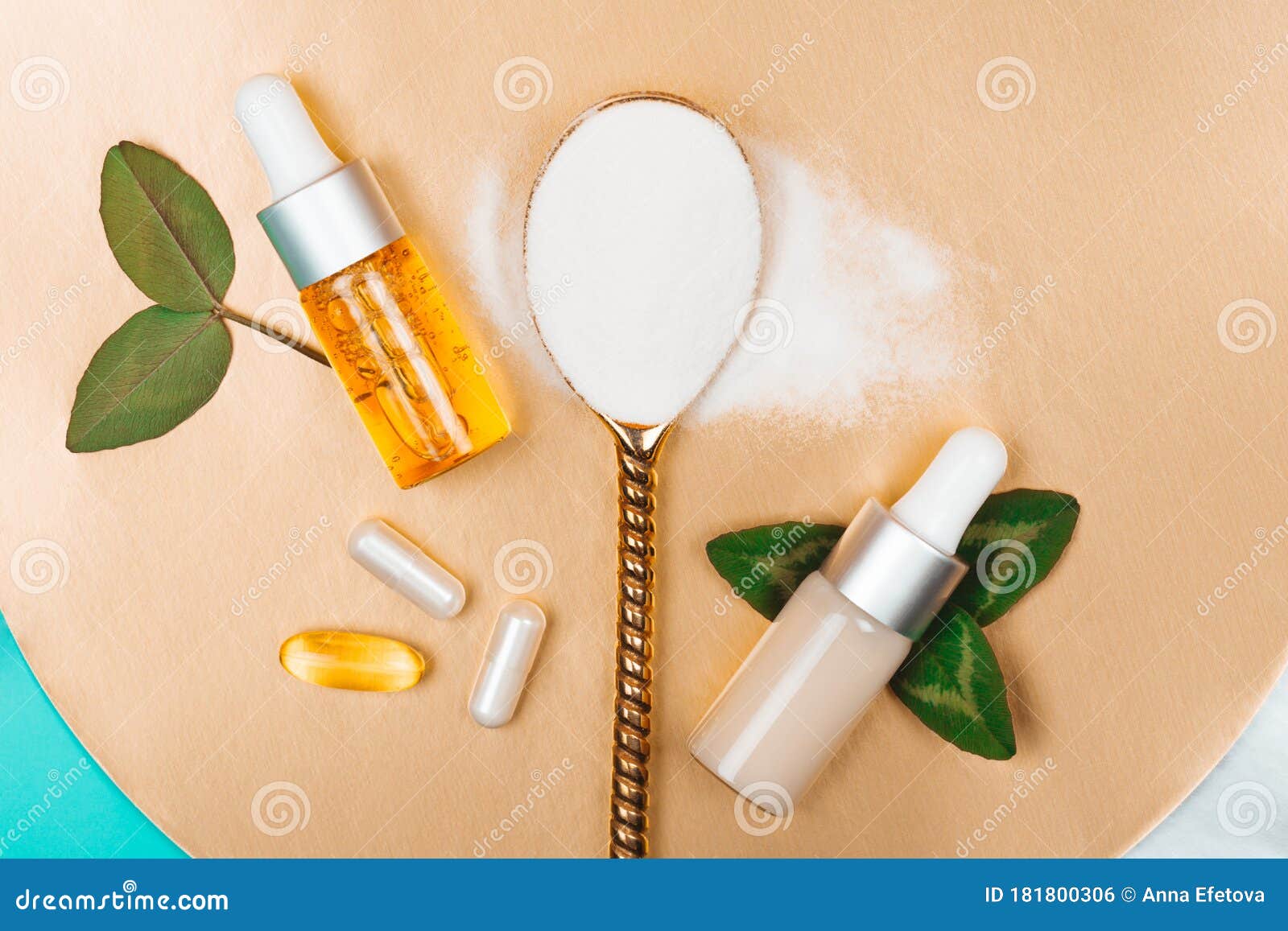 Different Types of Collagen Stock Photo - Image of acid, fluid: 181800306