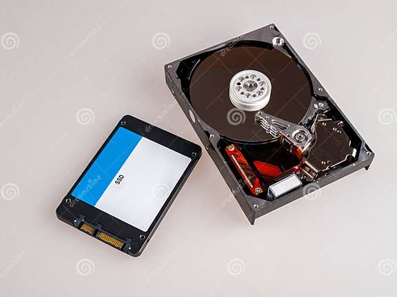 Different Types of Computer Drives, Hard Disk Drives and SSD Drives of ...