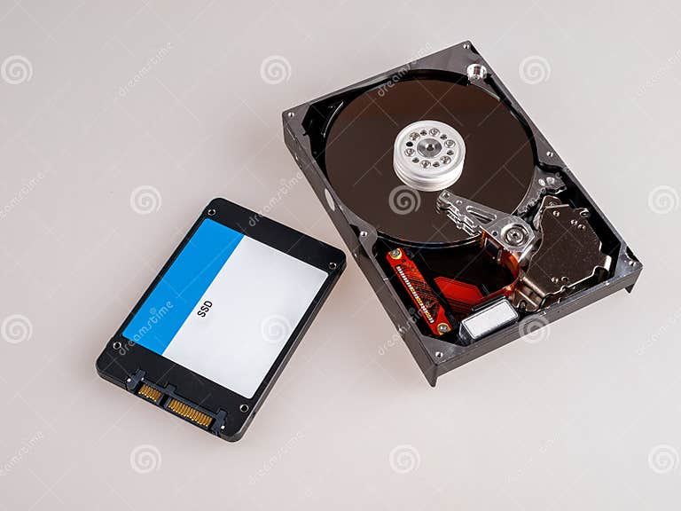Different Types of Computer Drives, Hard Disk Drives and SSD Drives of ...
