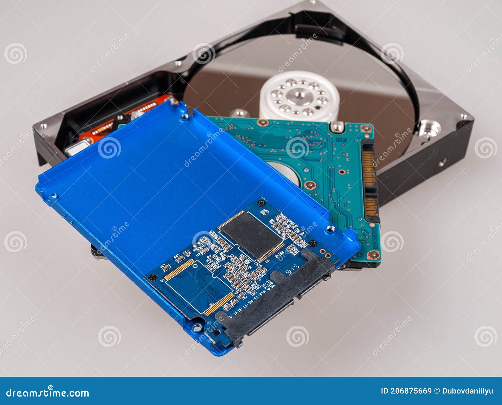 Different Types of Computer Drives, Hard Disk Drives and SSD Drives of ...