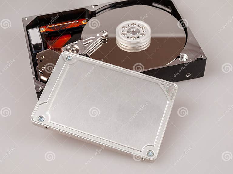 Different Types of Computer Drives, Hard Disk Drives and SSD Drives of ...