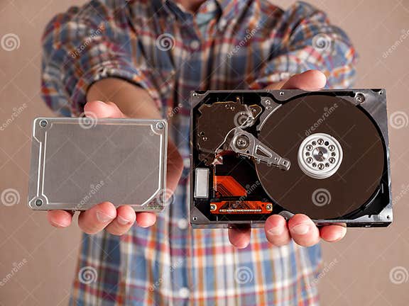Different Types of Computer Drives, Hard Disk Drives and SSD Drives of ...