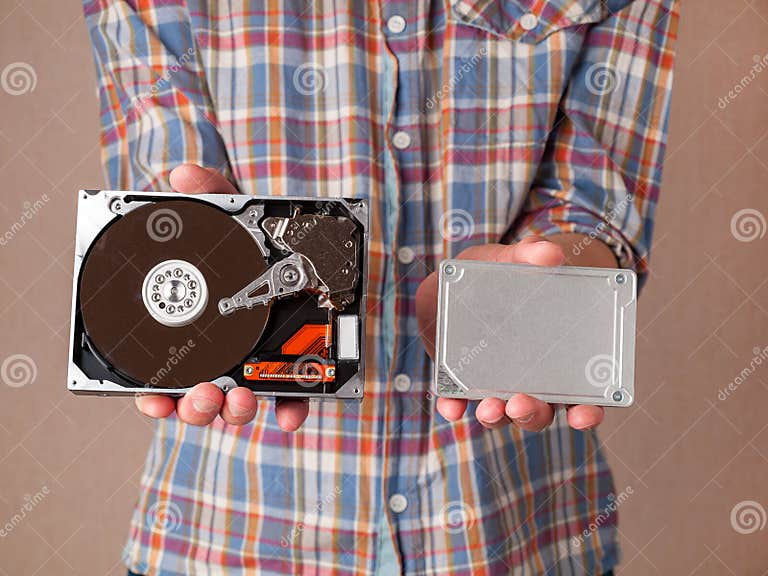 Different Types of Computer Drives, Hard Disk Drives and SSD Drives of ...