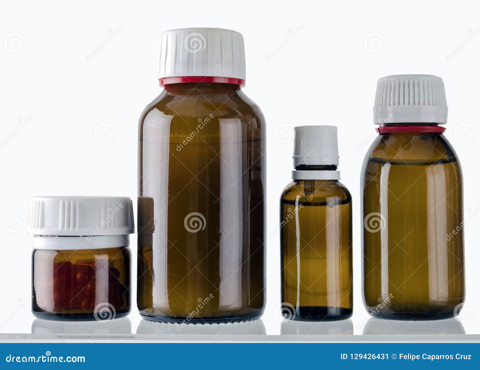 Different Types of Cosmetic Containers Stock Image - Image of concept ...