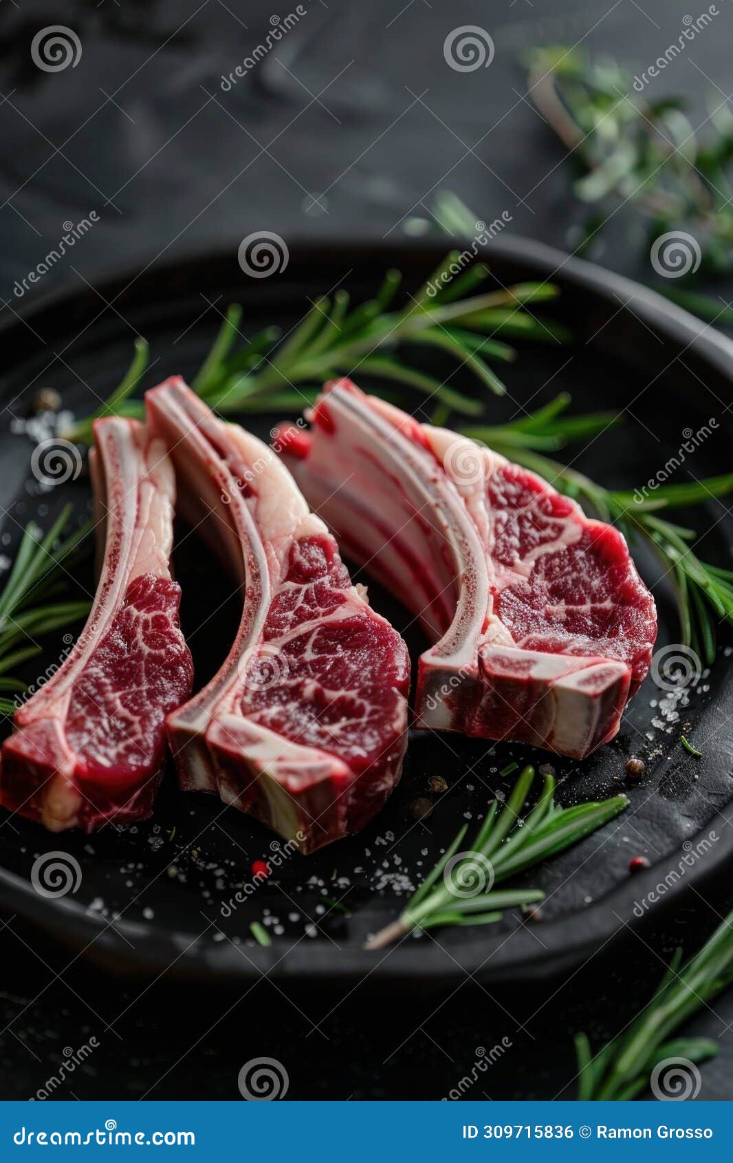 Different Types of Cuts of Beef, Lamb and Chicken Stock Illustration ...