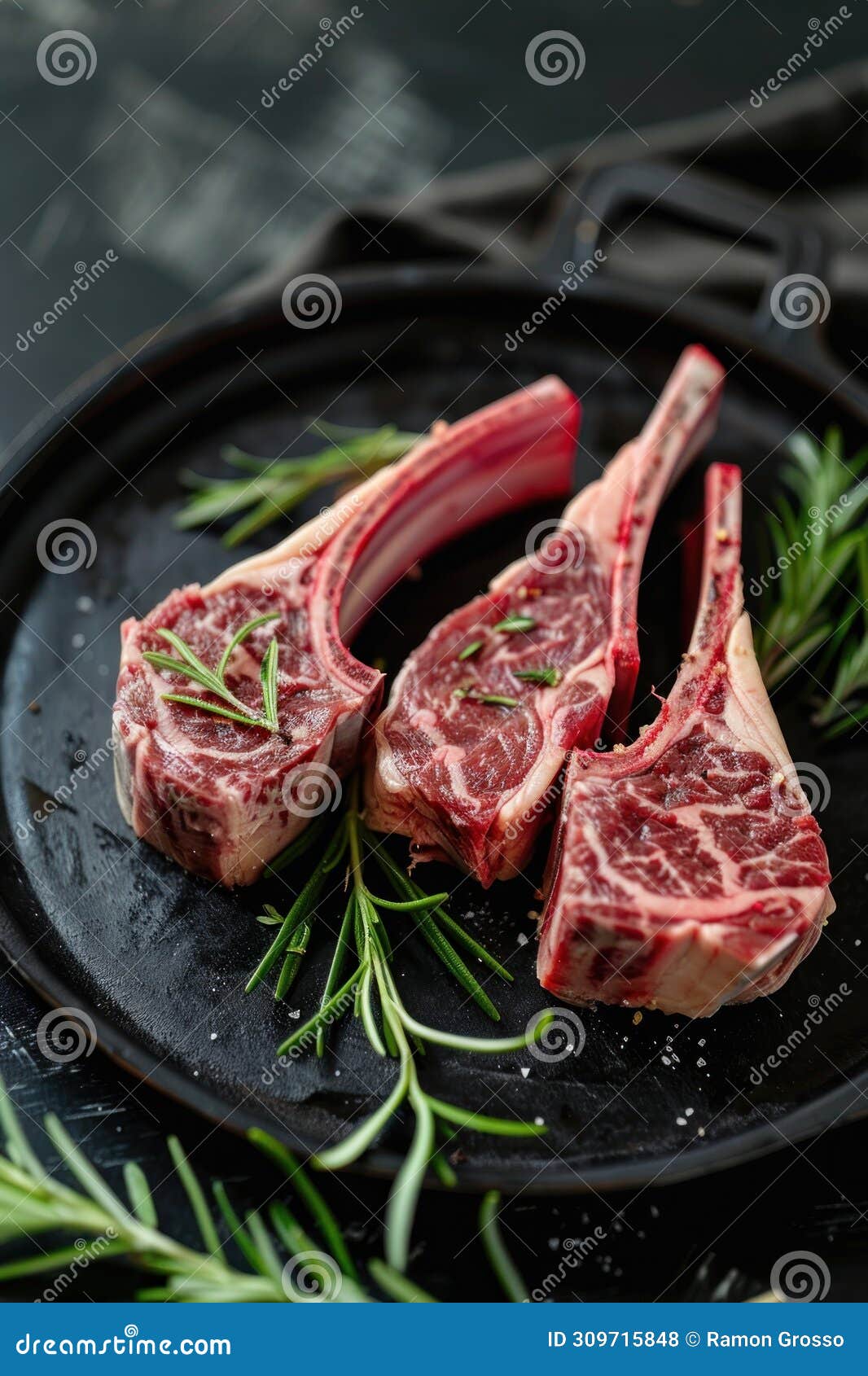 Different Types of Cuts of Beef, Lamb and Chicken Stock Illustration ...