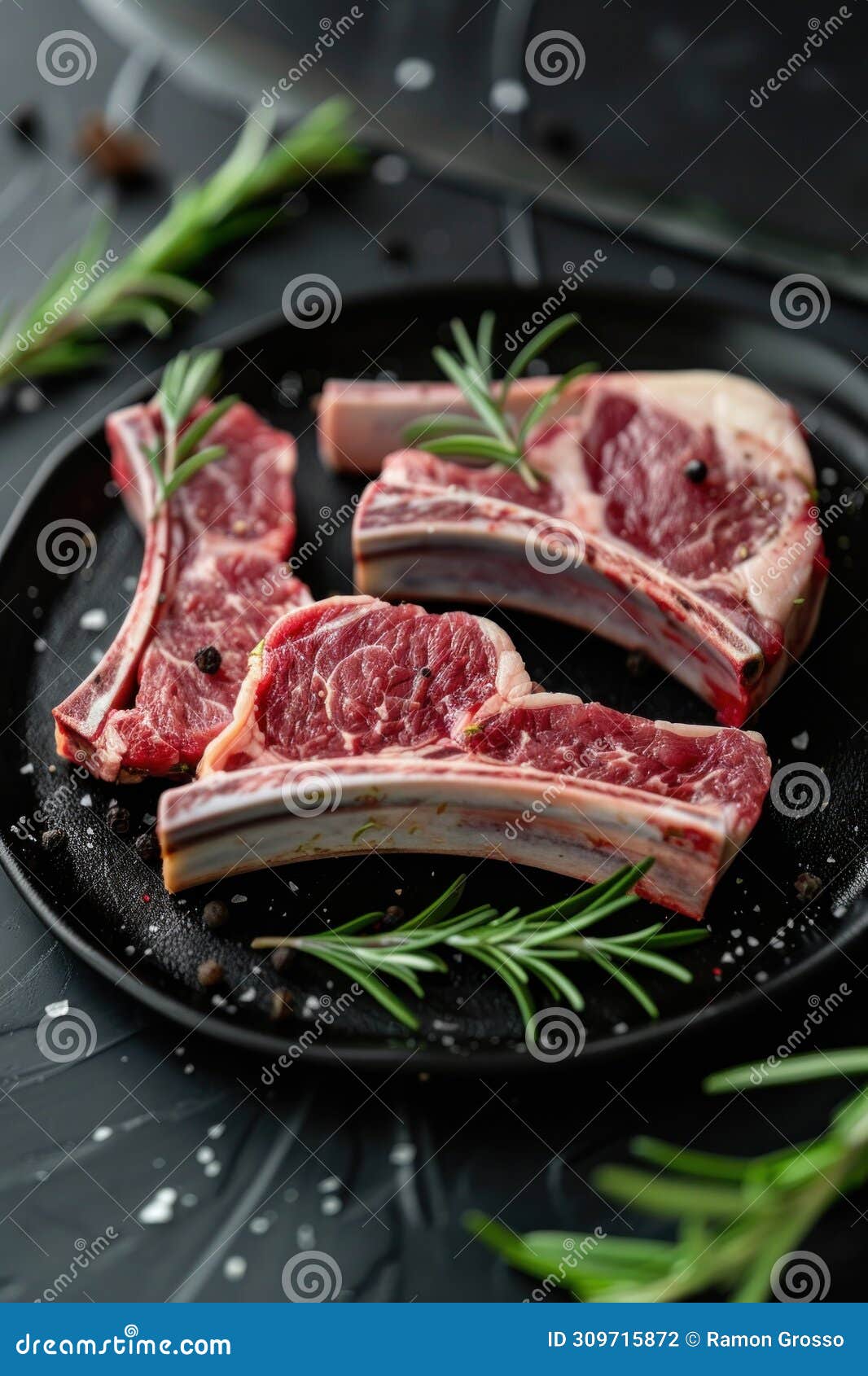 Different Types of Cuts of Beef, Lamb and Chicken Stock Illustration ...