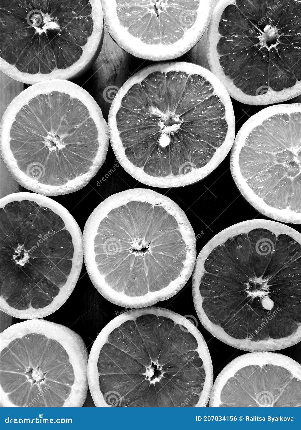 Cut Citruses Of Different Colors Isolated On White. Sliced Lemon ...