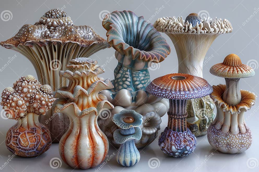 Different Types of 3D Colorful Art Created with Selection and Crafted ...