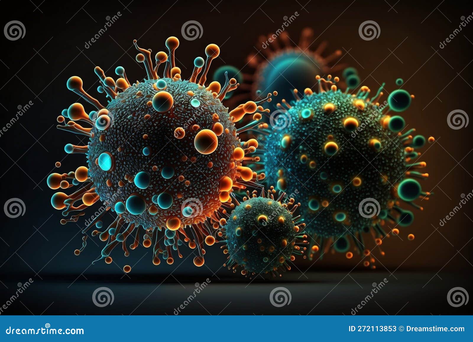 Pathogens. Types Of Infectious Agents Cartoon Vector | CartoonDealer ...