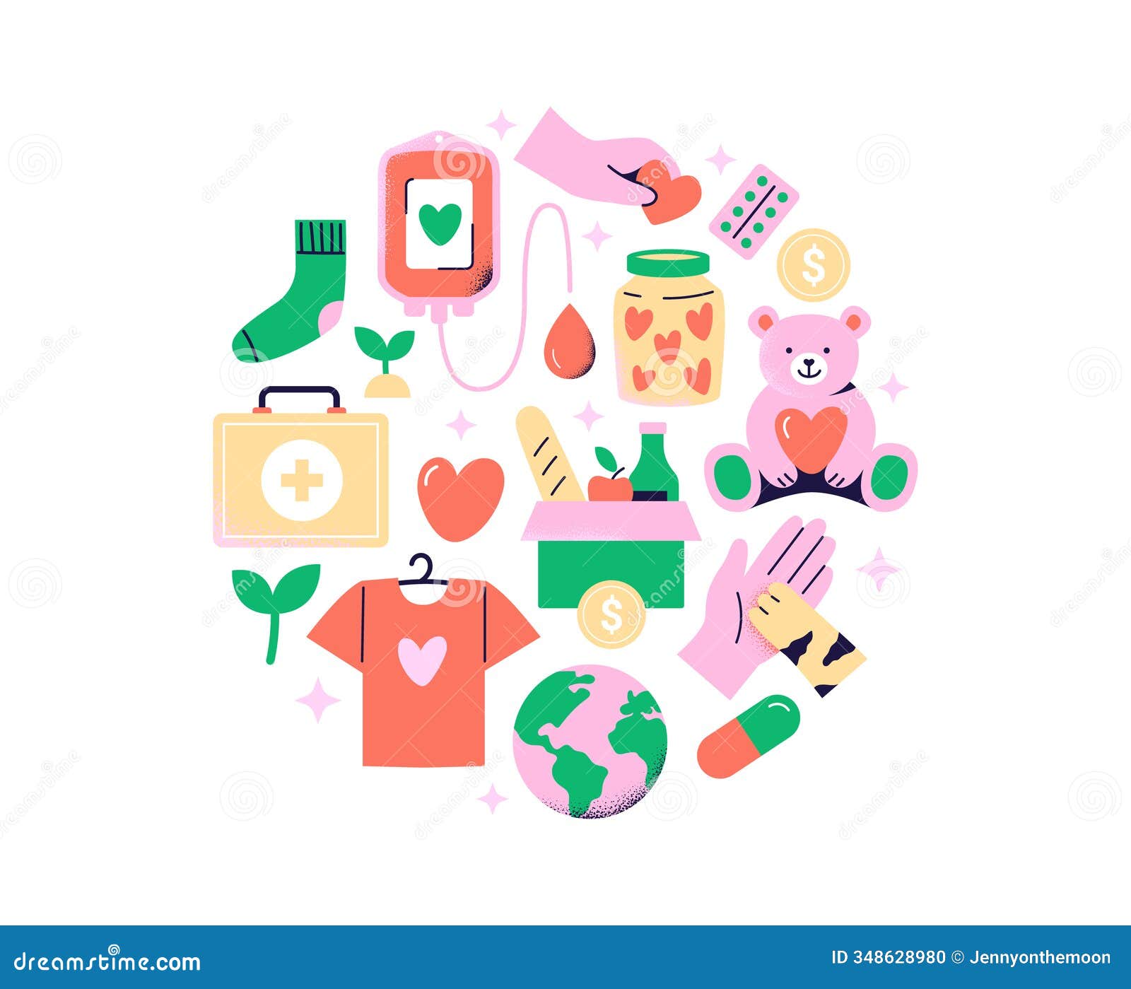 Different Types of Donations and Help in the Modern World. Kindness ...