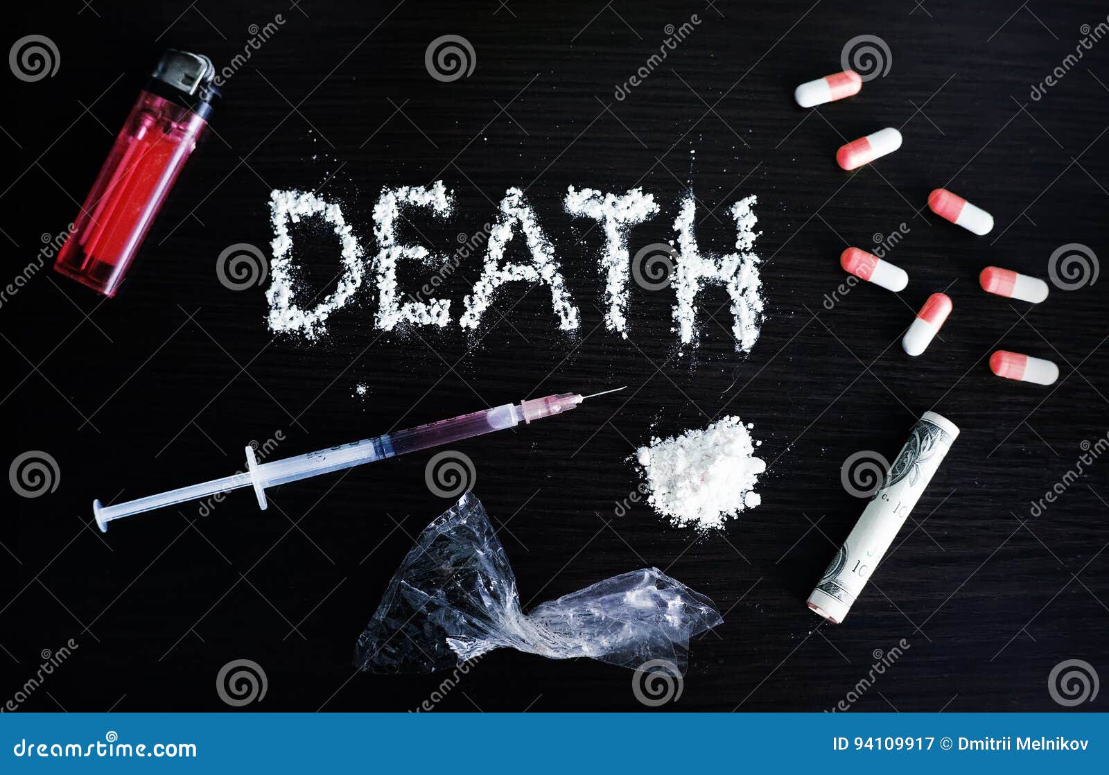 Different types of drugs stock image. Image of narcotic - 94109917