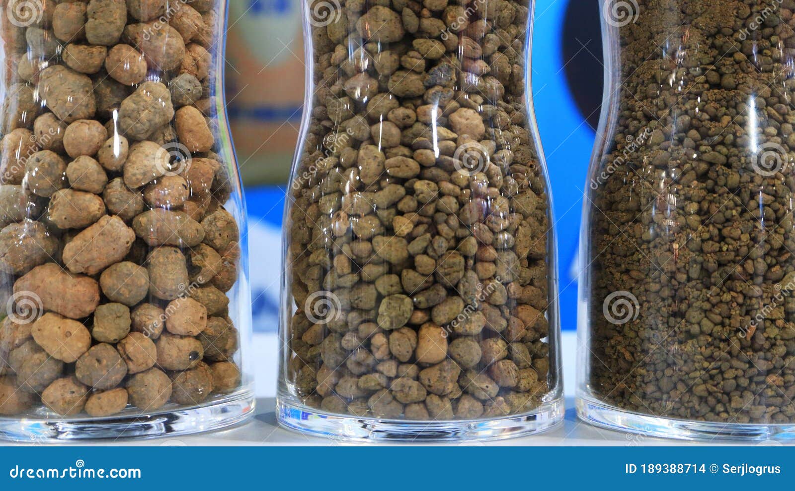 Different Types of Expanded Clay Stock Photo - Image of laborer ...