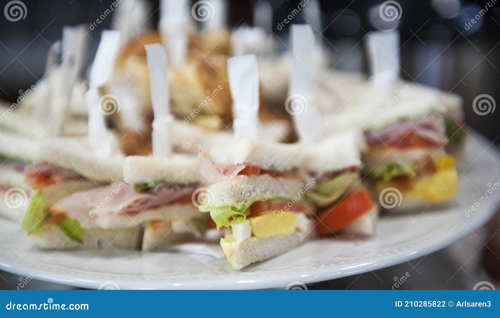 Different Types of Finger Food for Appetizer Stock Photo - Image of ...