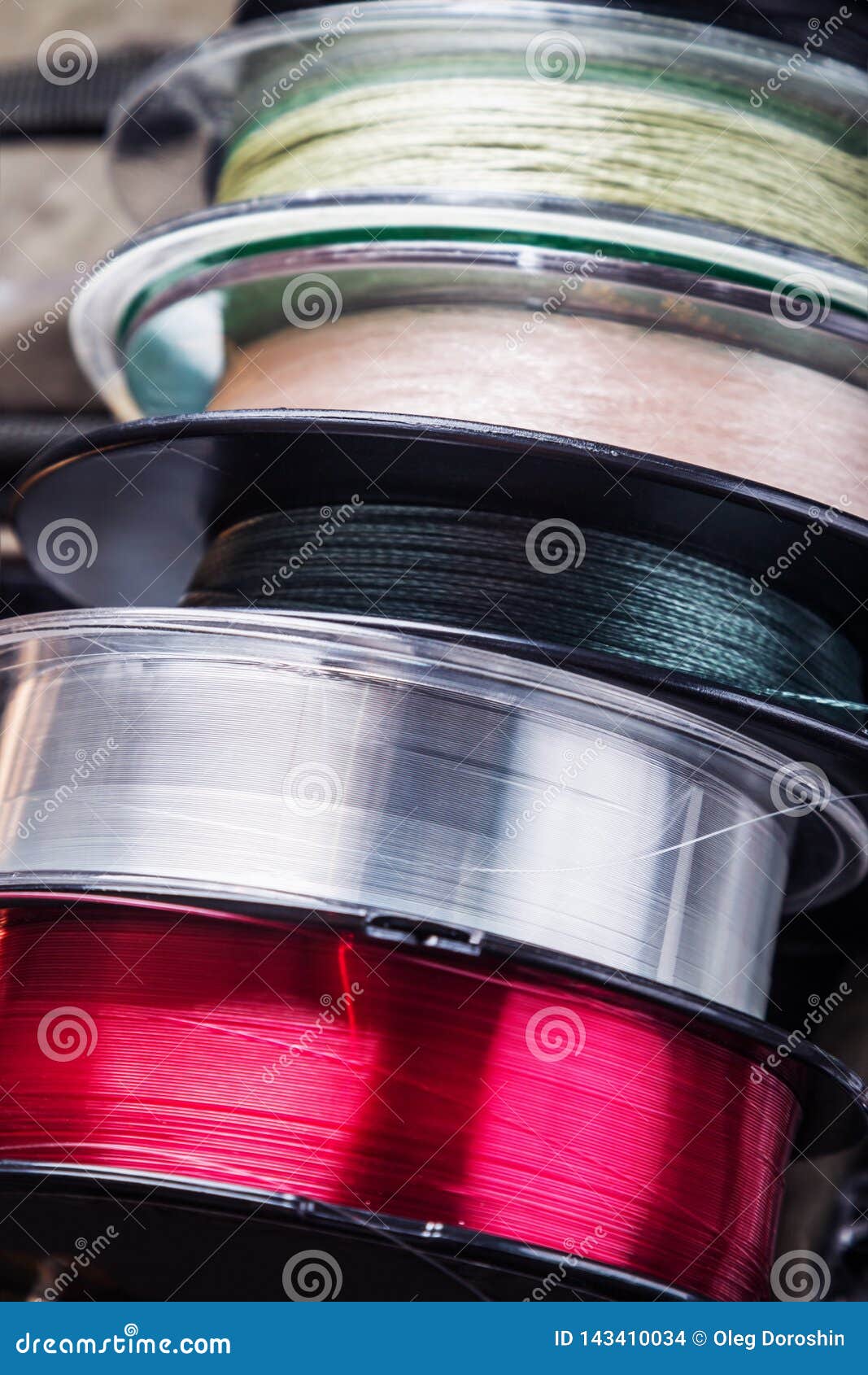 Different Types of Fishing Lines and Braided Cords in Fishing Reels ...