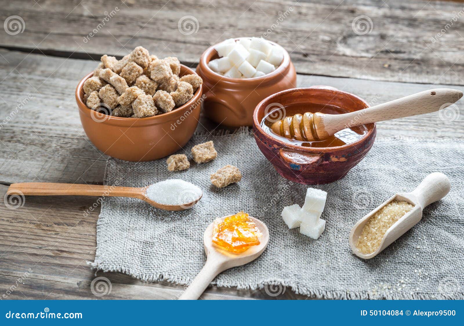 Different Types and Forms of Sugar Stock Photo - Image of heap, calorie ...