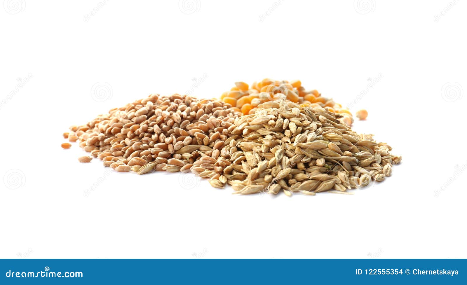 Different Types of Grains and Cereals Stock Photo - Image of natural ...