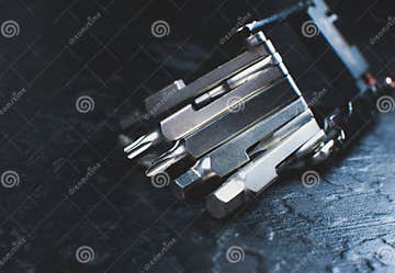 Different Types of Hex Keys. Working Instruments for Maintenance ...