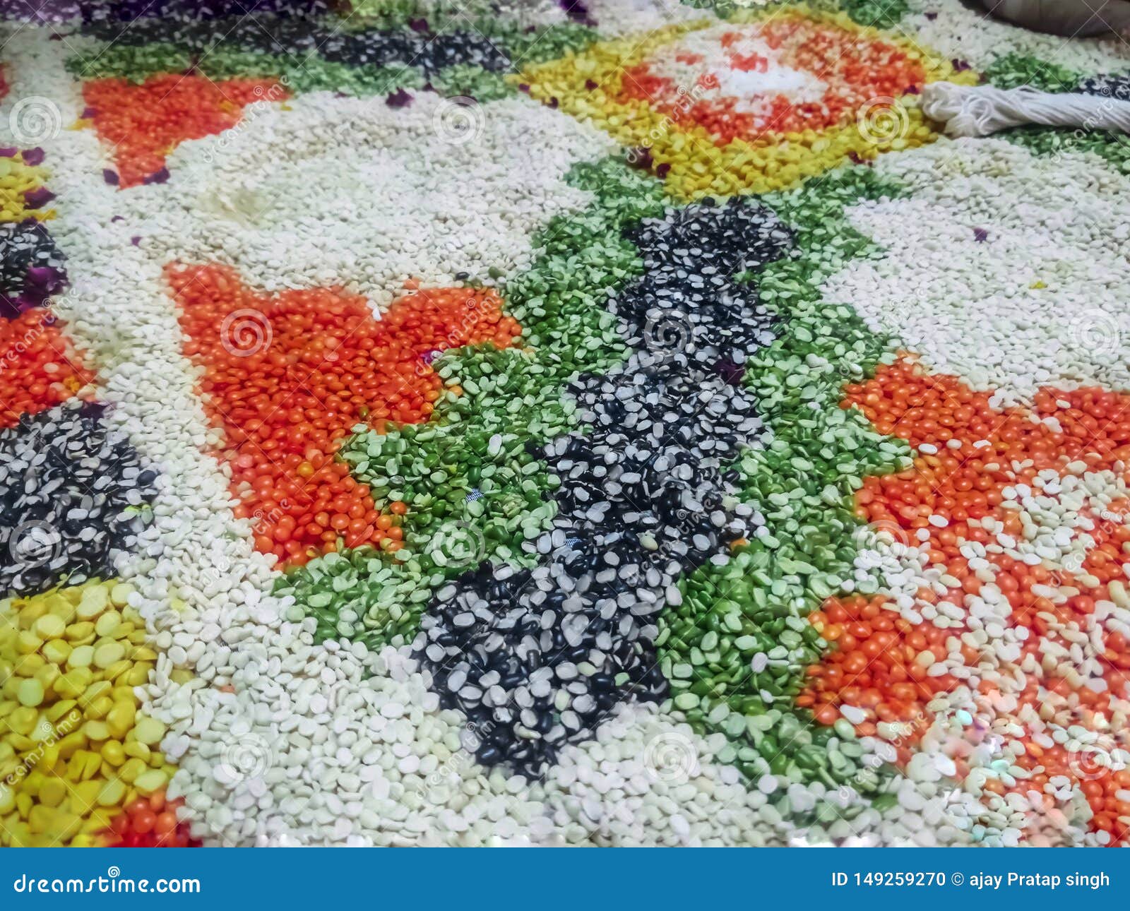 Different Types of Indian Pulses Stock Photo - Image of pulsesfood ...