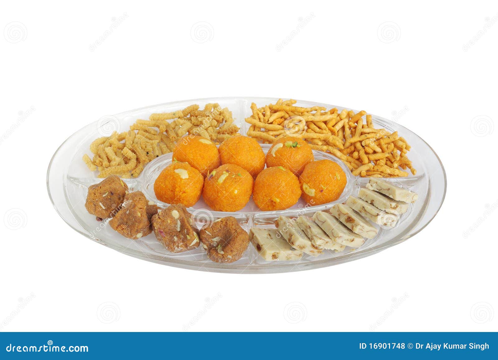 Different Types of Indian Sweets and Snacks Stock Photo - Image of ...
