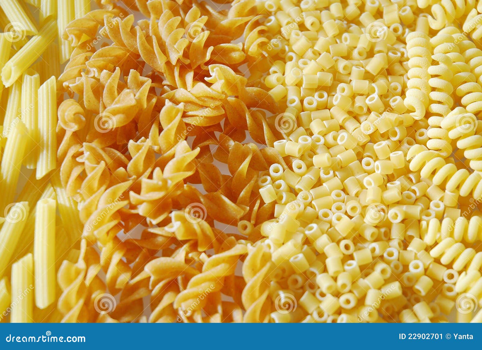 Different Types of Italian Pasta Stock Image - Image of restaurant ...