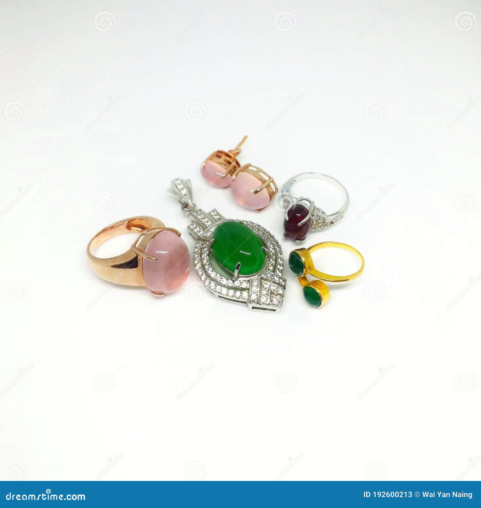 Different Types of Jewellery Stock Image - Image of jewellery, earring ...
