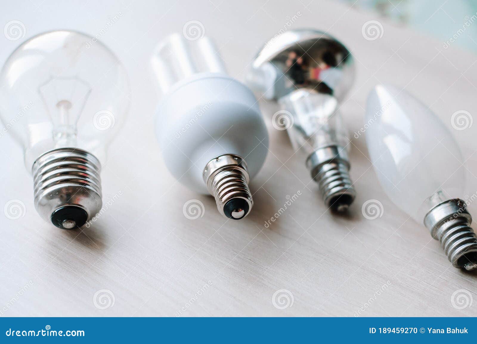 Are Different Types of Light Bulbs - Incandescent, Energy-saving and ...