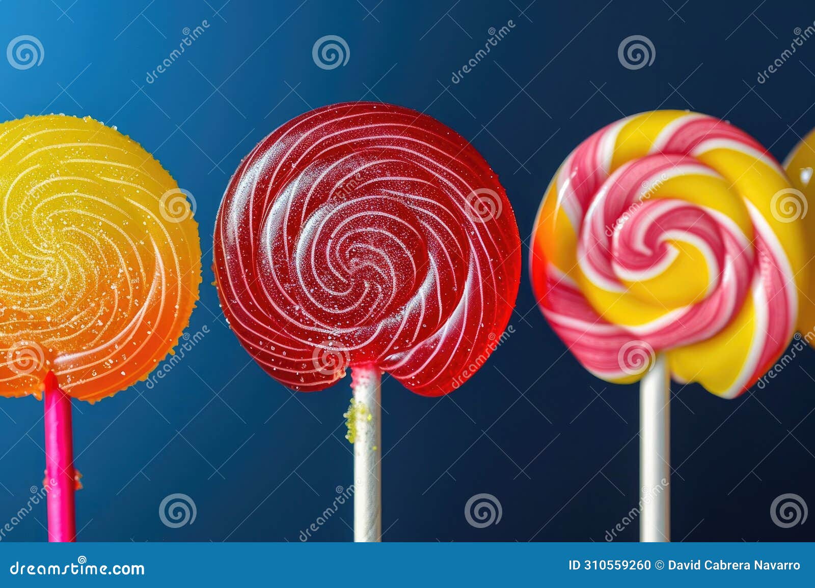 Different Types of Lollipops Stock Illustration - Illustration of stick ...
