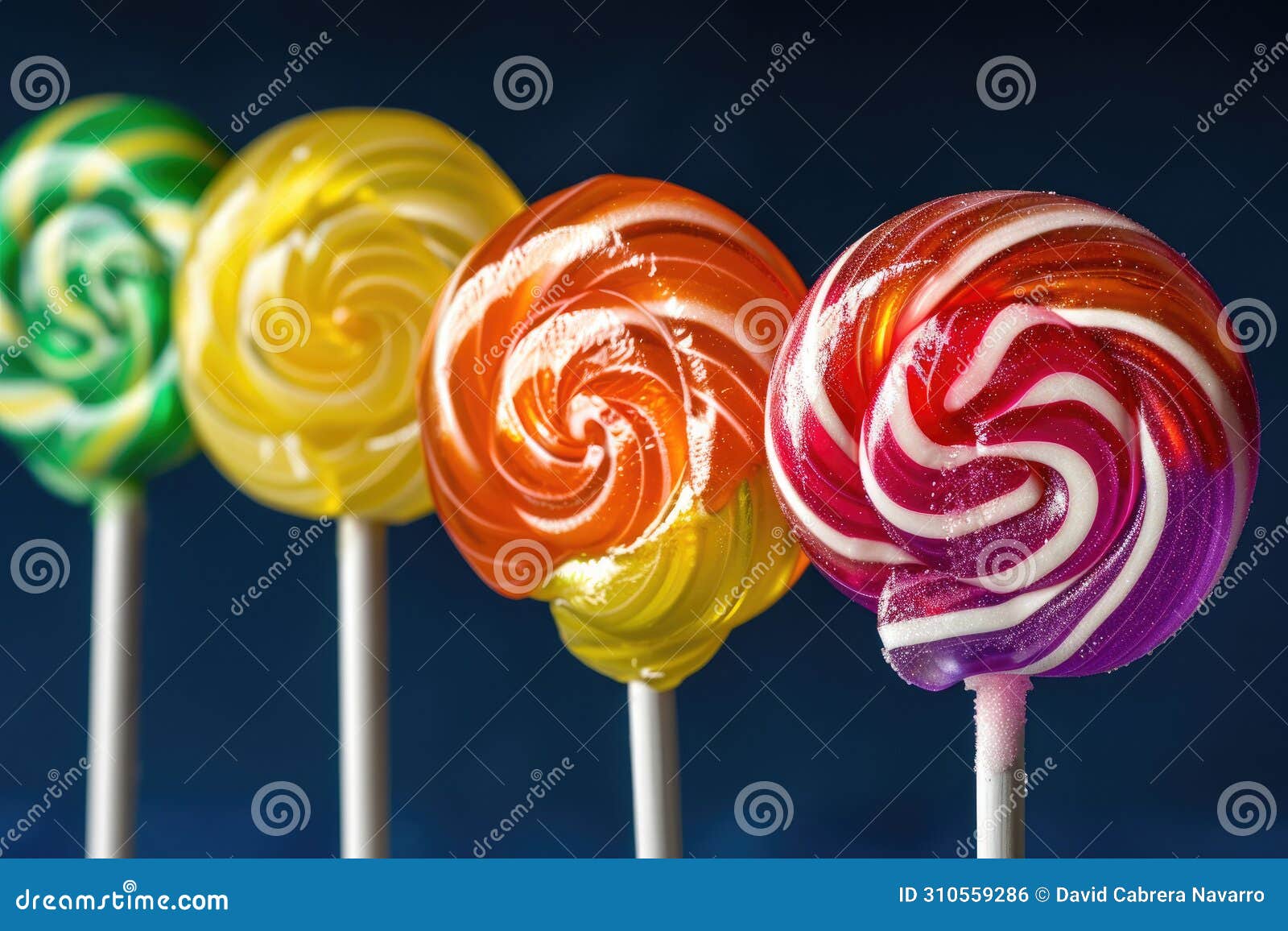 Different Types of Lollipops Stock Illustration - Illustration of line ...