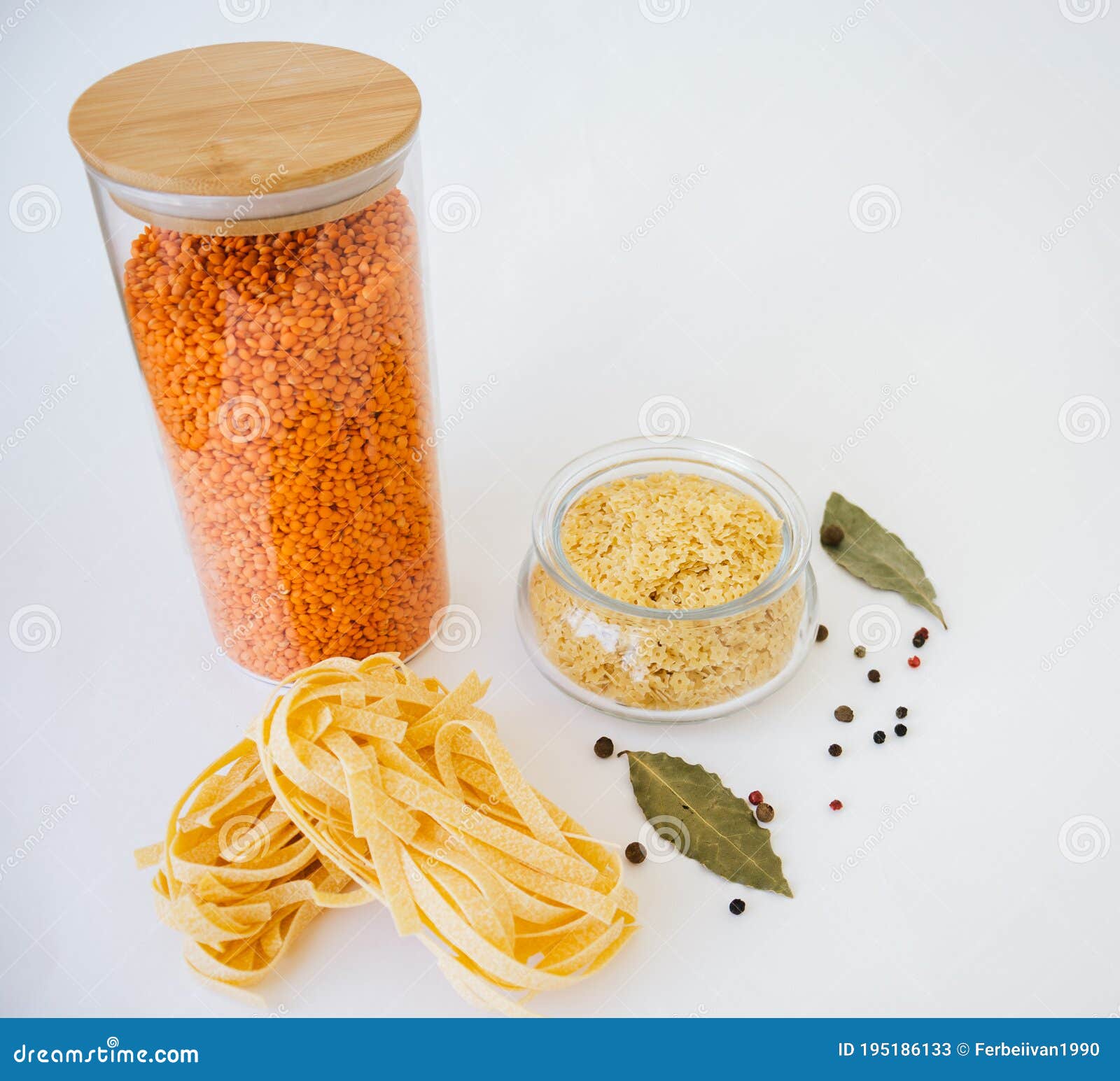 Different Types of Macaroni on White Background. Stock Image - Image of ...