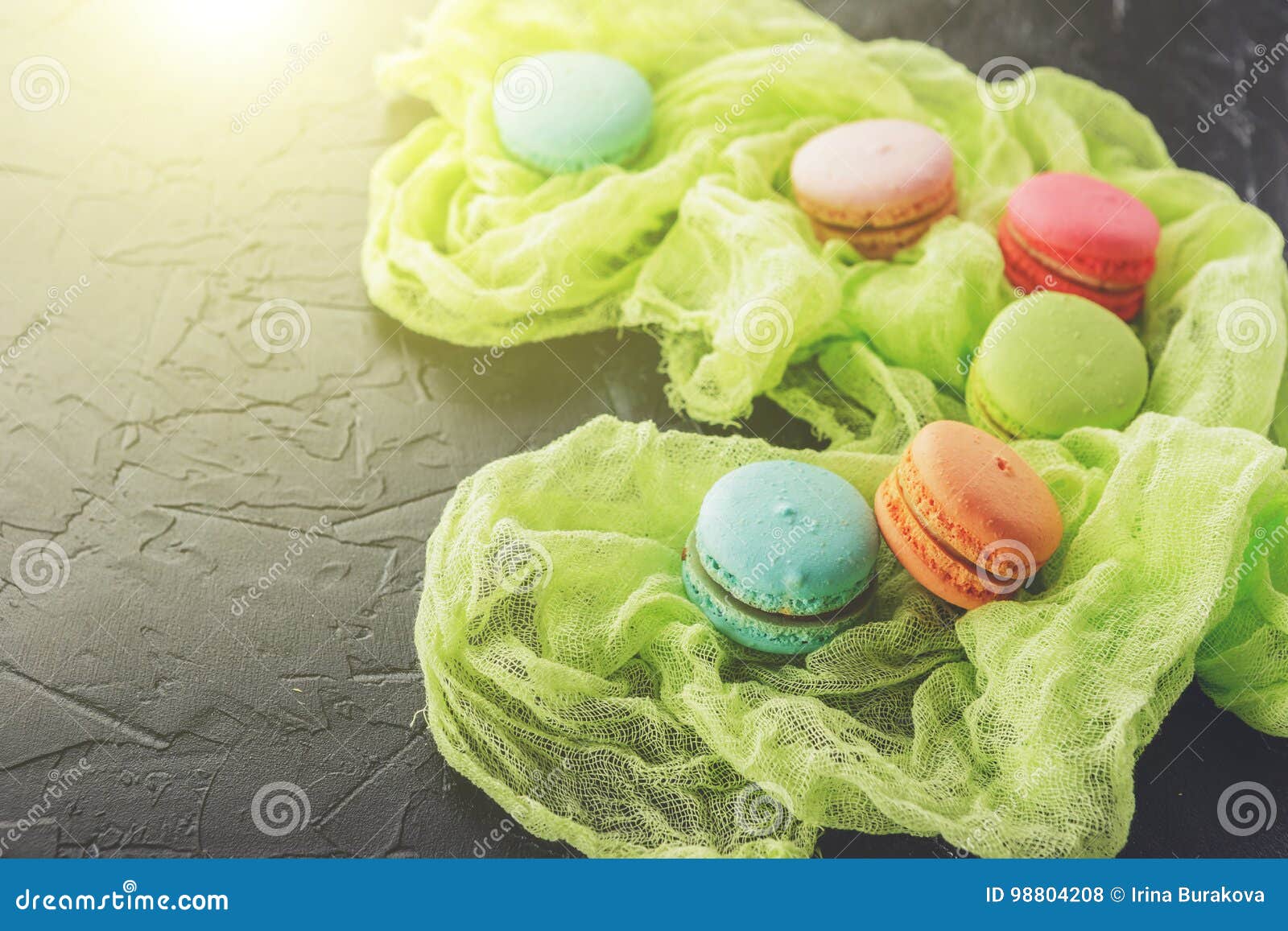 Different Types of Macaroons Stock Photo - Image of bakery, food: 98804208