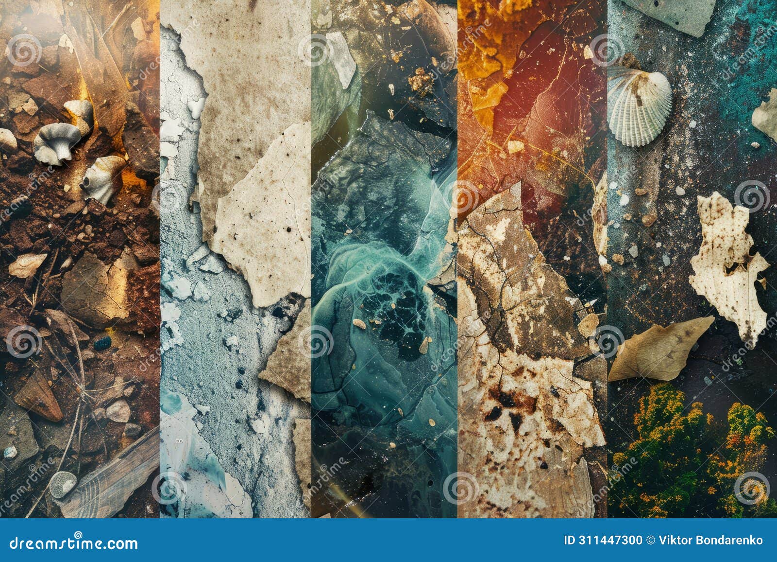 Different Types of Natural Earth Textures Stock Photo - Image of ...