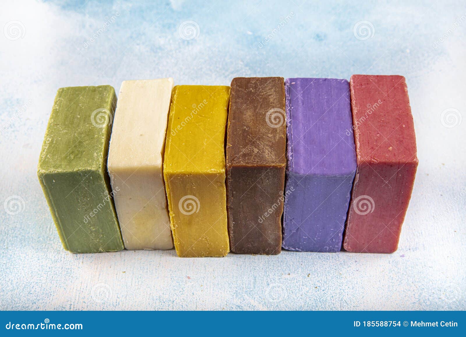 Different Types of Natural Handmade Soap. Several Types of Natural Soap ...