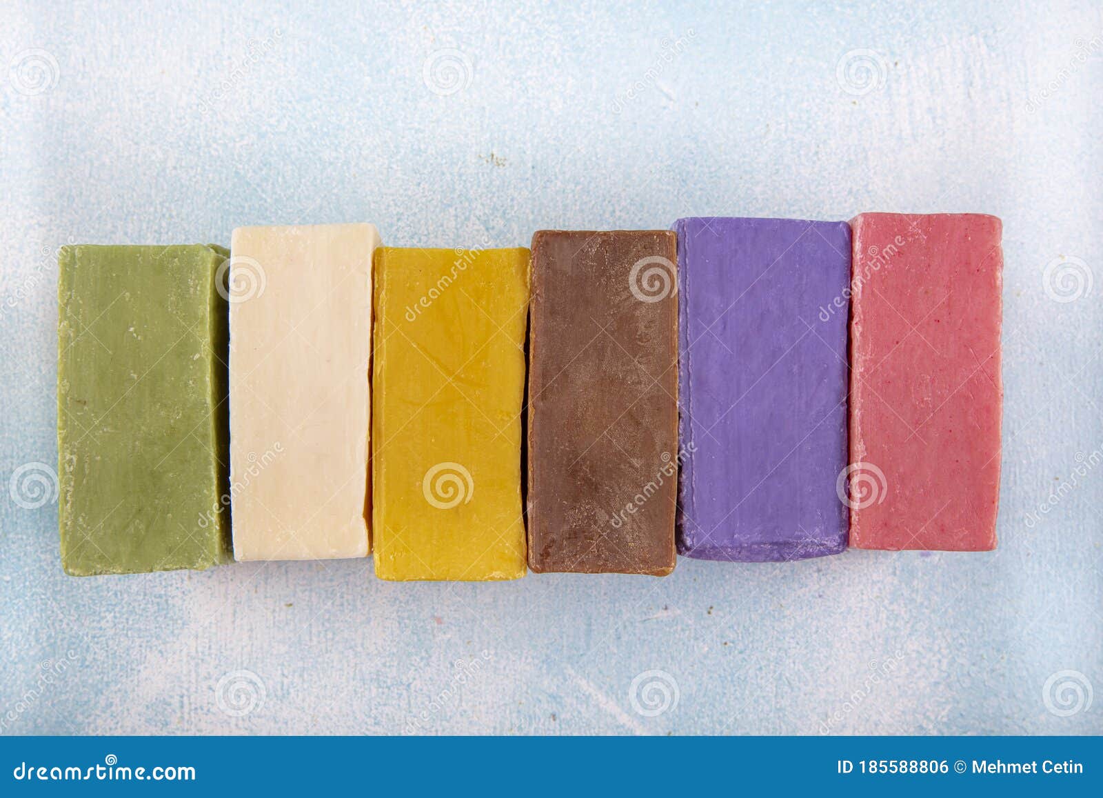 Different Types of Natural Handmade Soap. Several Types of Natural Soap ...