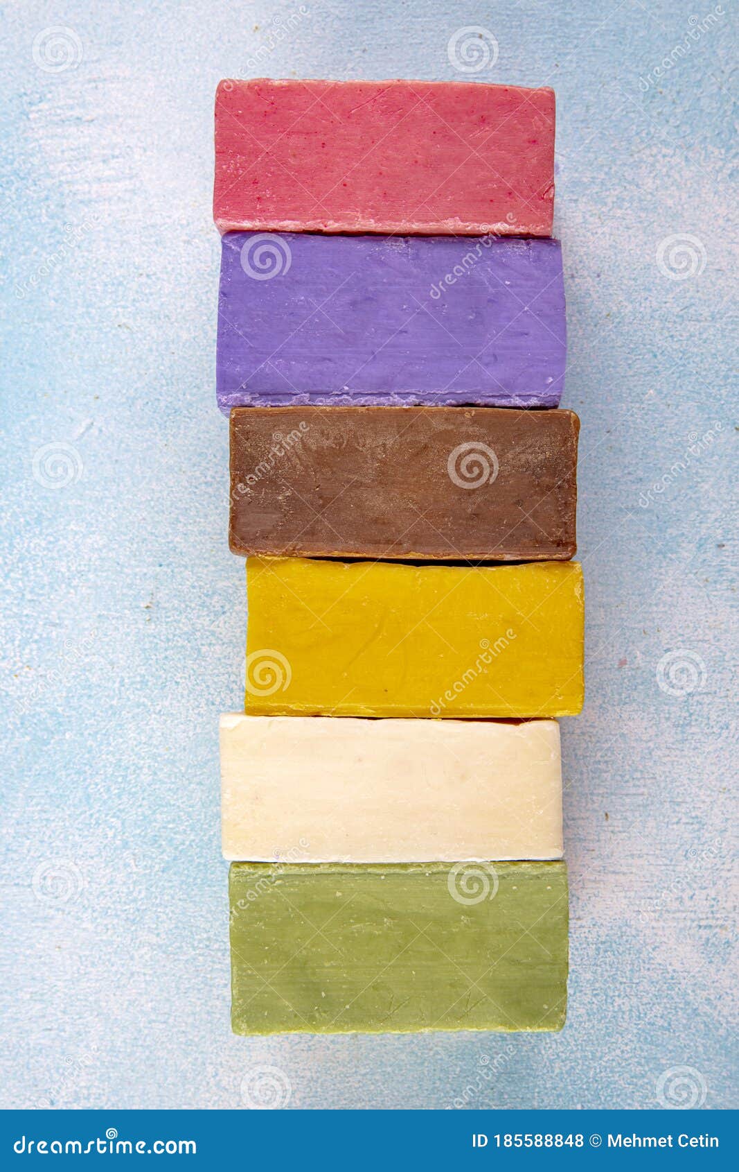 Different Types of Natural Handmade Soap. Several Types of Natural Soap ...