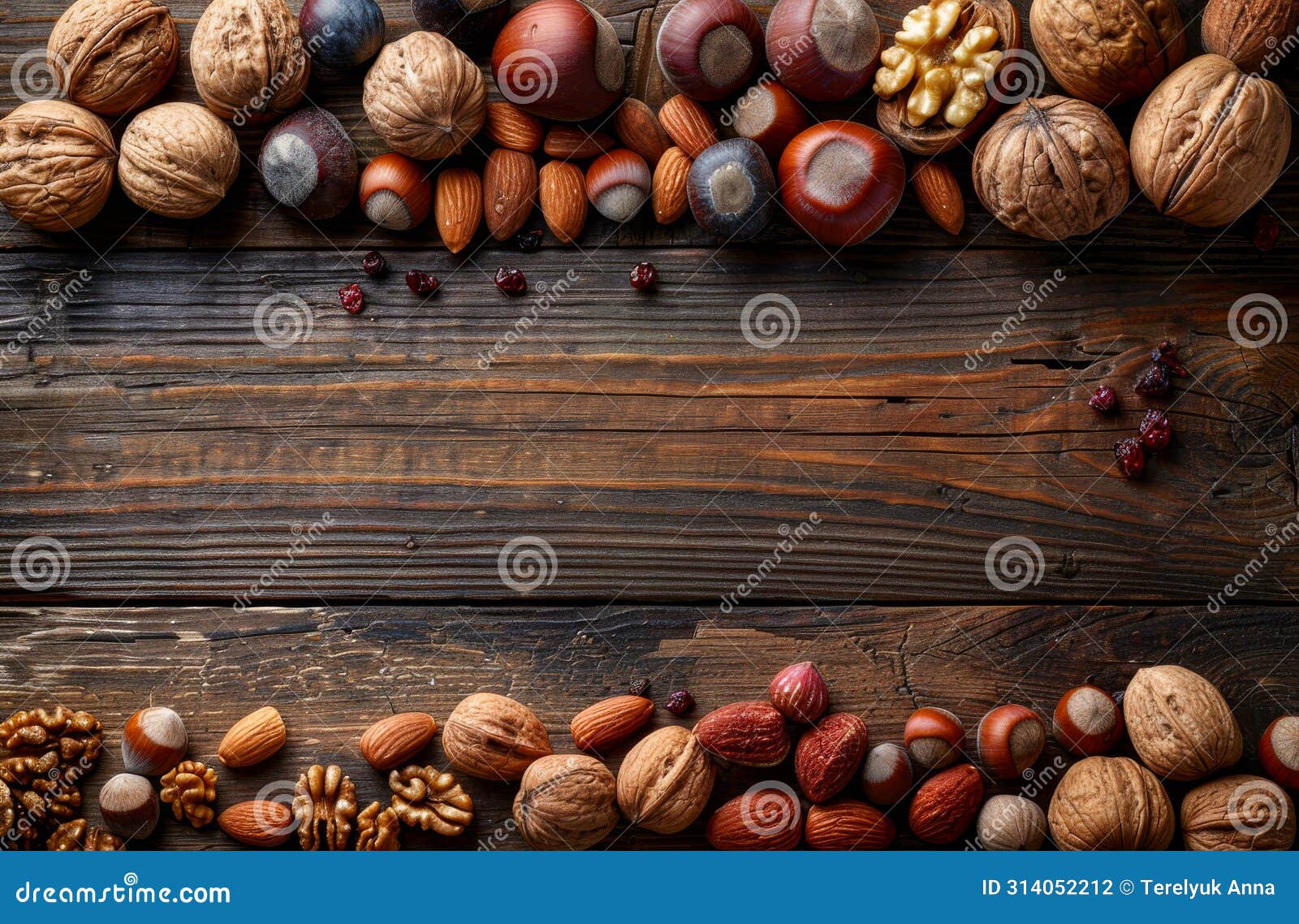 Different Types of Nuts in the Nutshell. Stock Photo - Image of ...