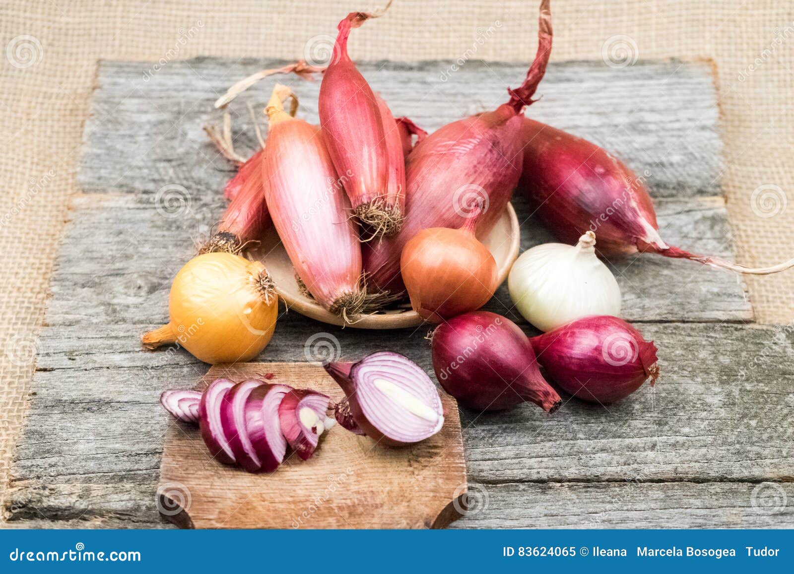Different types of onions stock image. Image of surface - 83624065