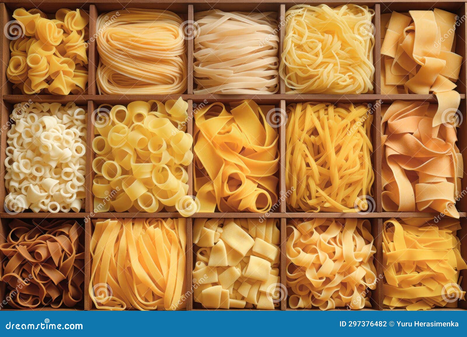 Different Types Of Pasta As Background, Closeup. Pasta And Spaghetti ...