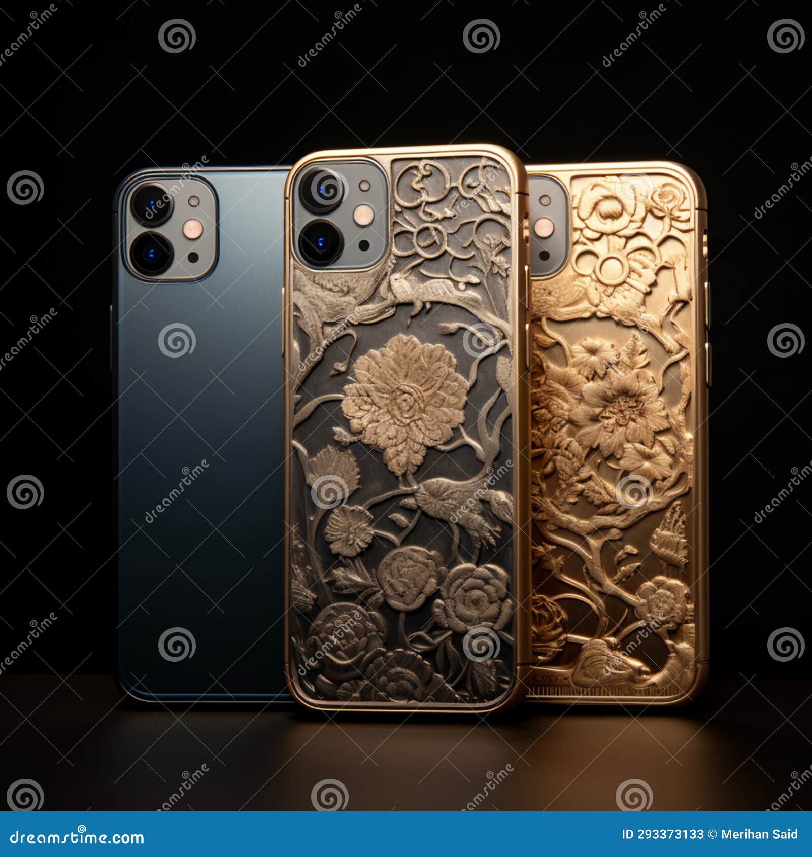 Different Types of Phone Models, AI Generative Stock Illustration ...