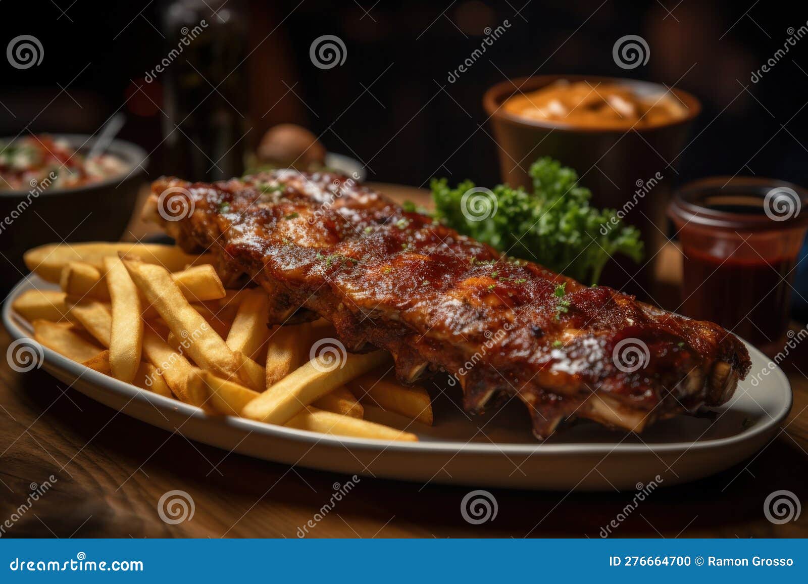 Different Types Of Ribs Ready To Eat Stock Illustration Illustration Of Baked Marinated