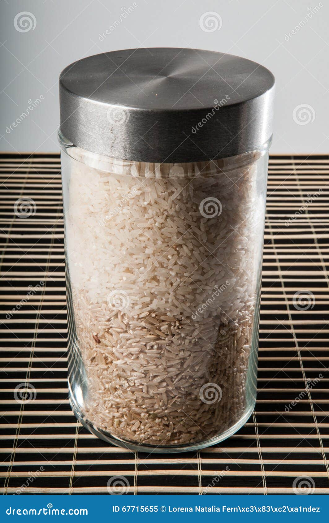 Different Types of Rice in a Jar Stock Image - Image of cooking ...