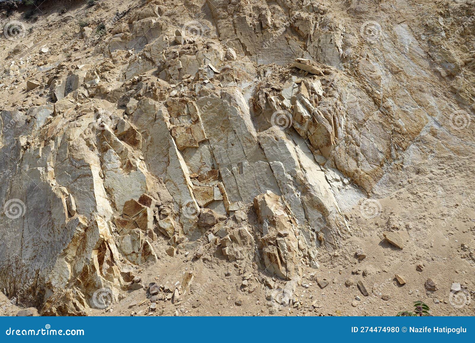 Different Types of Rock Formations in the World, Rock Varieties, Yellow ...