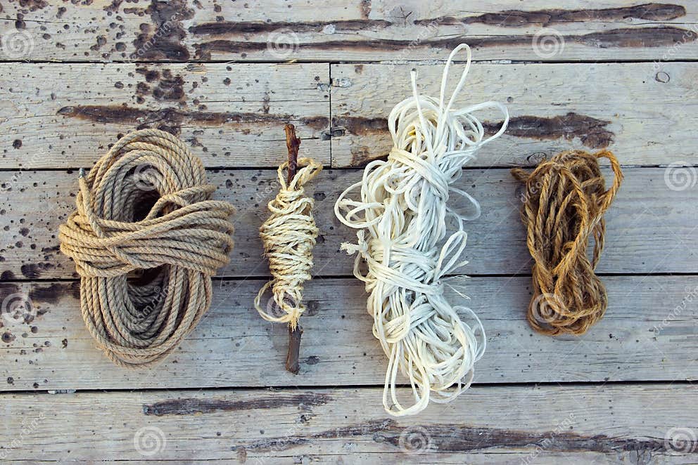 Different Types of Ropes stock image. Image of equipment - 69101723